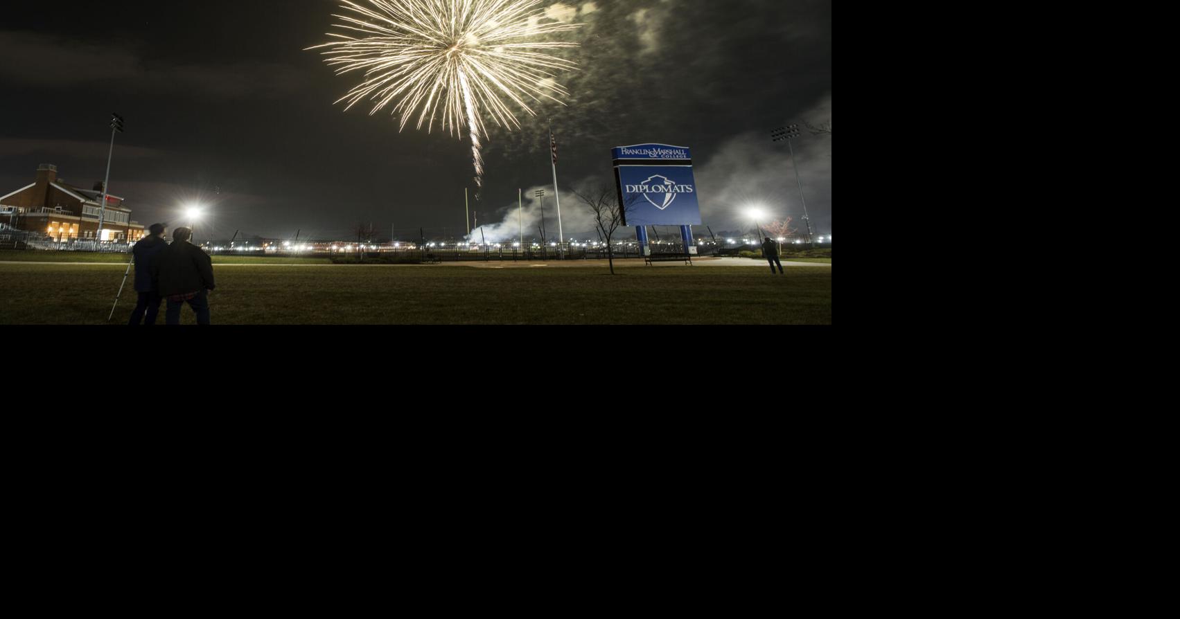 Lancaster city celebrates New Year's Eve with fireworks and socially ...