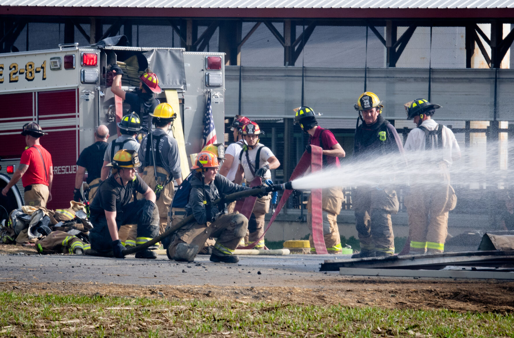 Barn destroyed by fire in Warwick Township Wednesday [photos] | Local ...