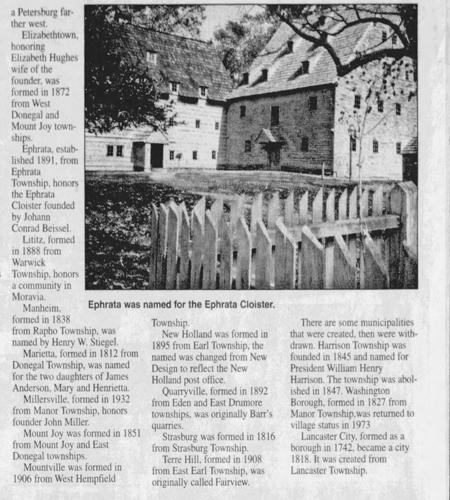 From Intercourse to Peach Bottom, here's how Lancaster County towns ...
