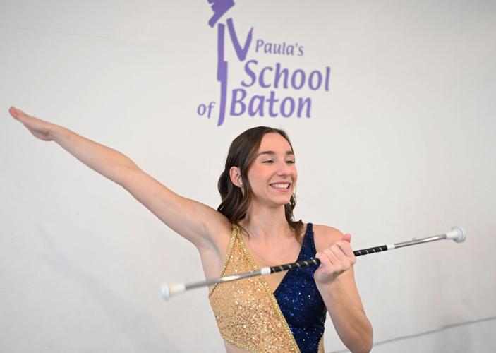 Baton Twirlers showcase their twirling skills at Paula's School of ...