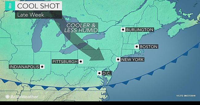 Lancaster County weather forecast: Heat, humidity continue until ...