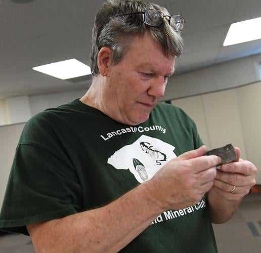 Chris Haefner and his fossil [photos] | | lancasteronline.com