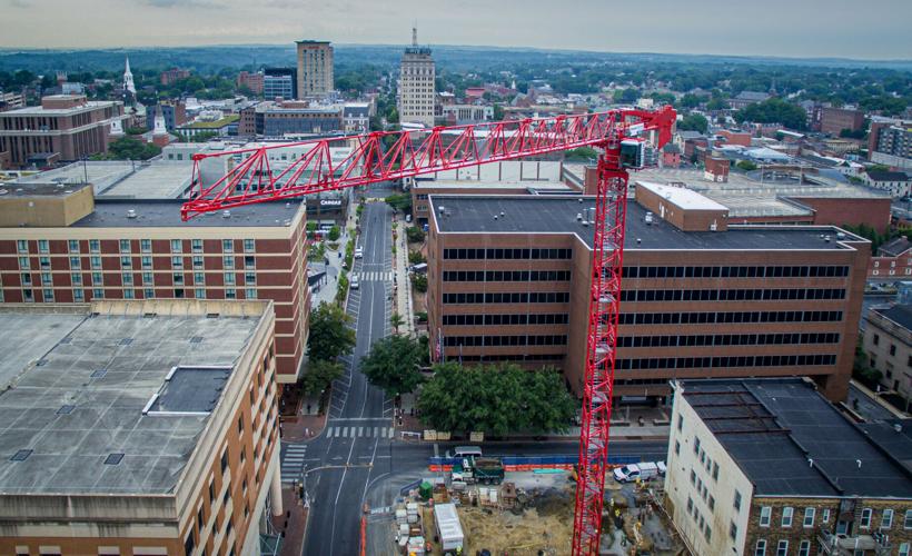 170-foot crane towers over North Queen Street [photos] | Local News ...