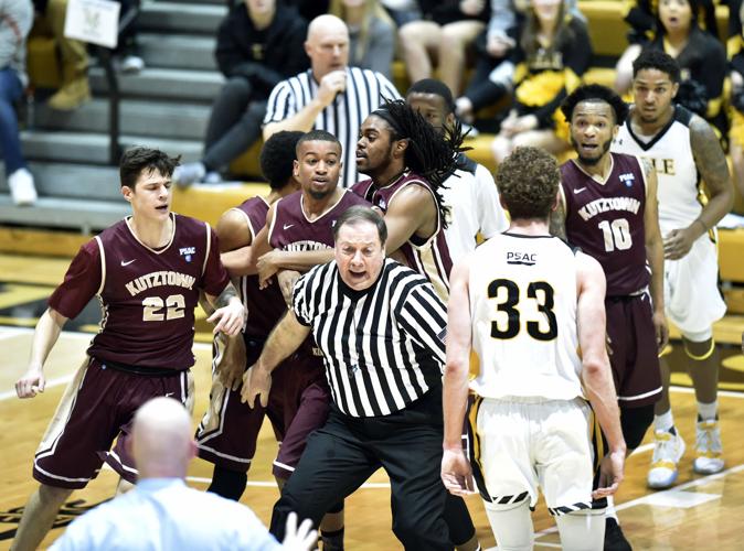 Kutztown clamps down on Millersville in PSAC men's basketball playoff ...