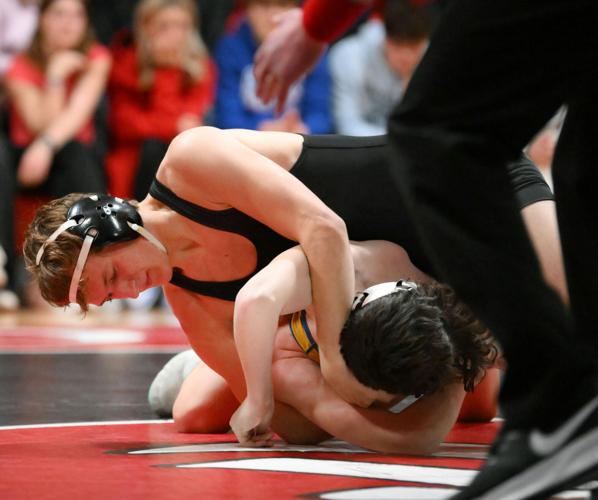 Annville-Cleona vs. Elco - L-L League wrestling [photos] | High School Wrestling ...