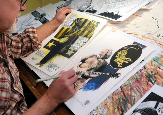 Artist's cover story one for the records | Entertainment ...