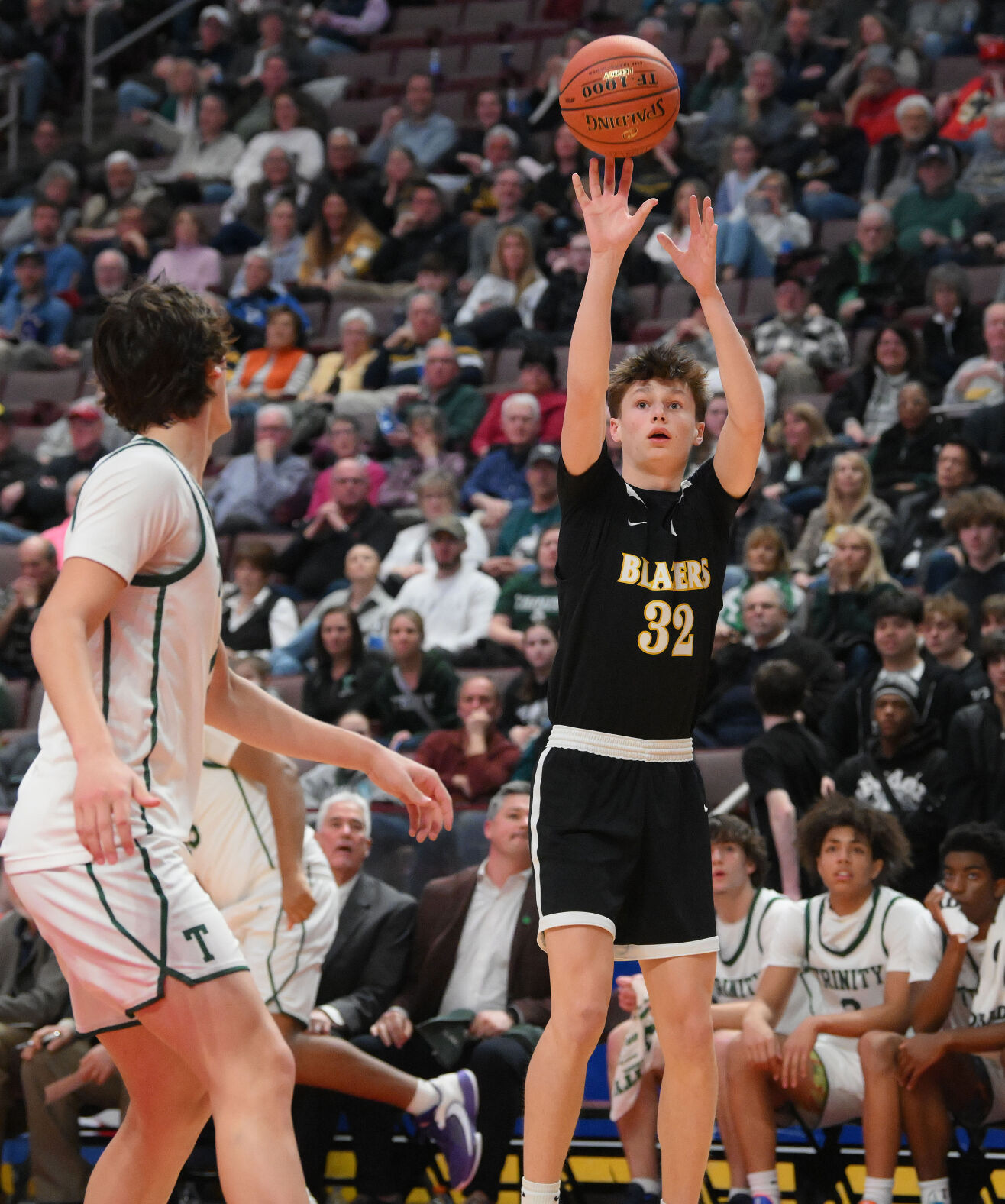 Lancaster Mennonite vs. Trinity - District 3 Class 3A boys basketball ...
