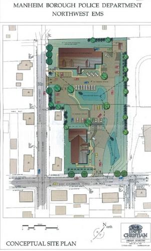 Manheim unveils plans for emergency services campus for borough police ...