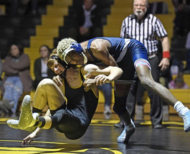 Manheim Township vs. Solanco - L-L League wrestling [photos] | High ...