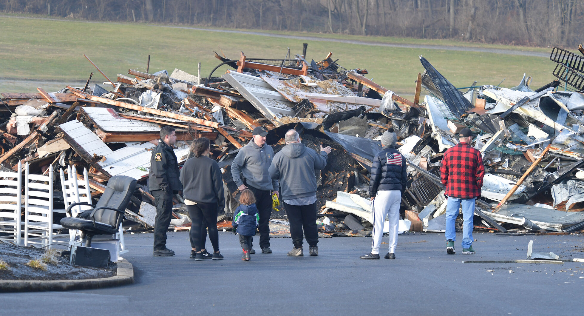 Aftermath of the Hershey Farm Restaurant & Inn fire [photos, video ...