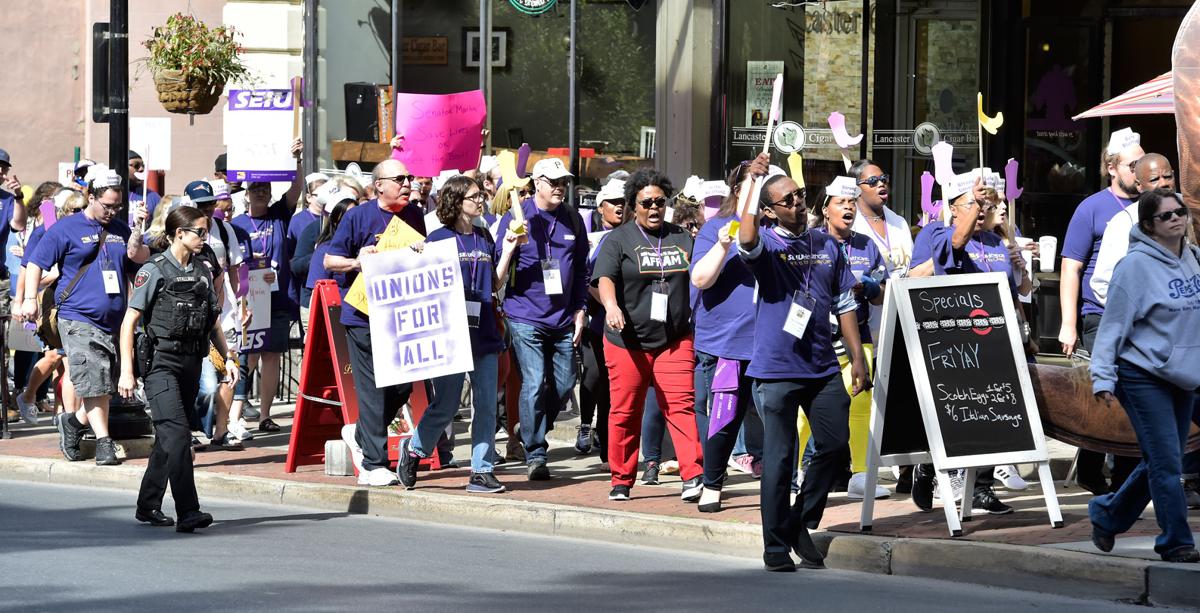 SEIU Healthcare Pennsylvania members protest outside Rep. Scott Martin ... SEIU Healthcare Pennsylvania members protest outside Rep. Scott Martin ...