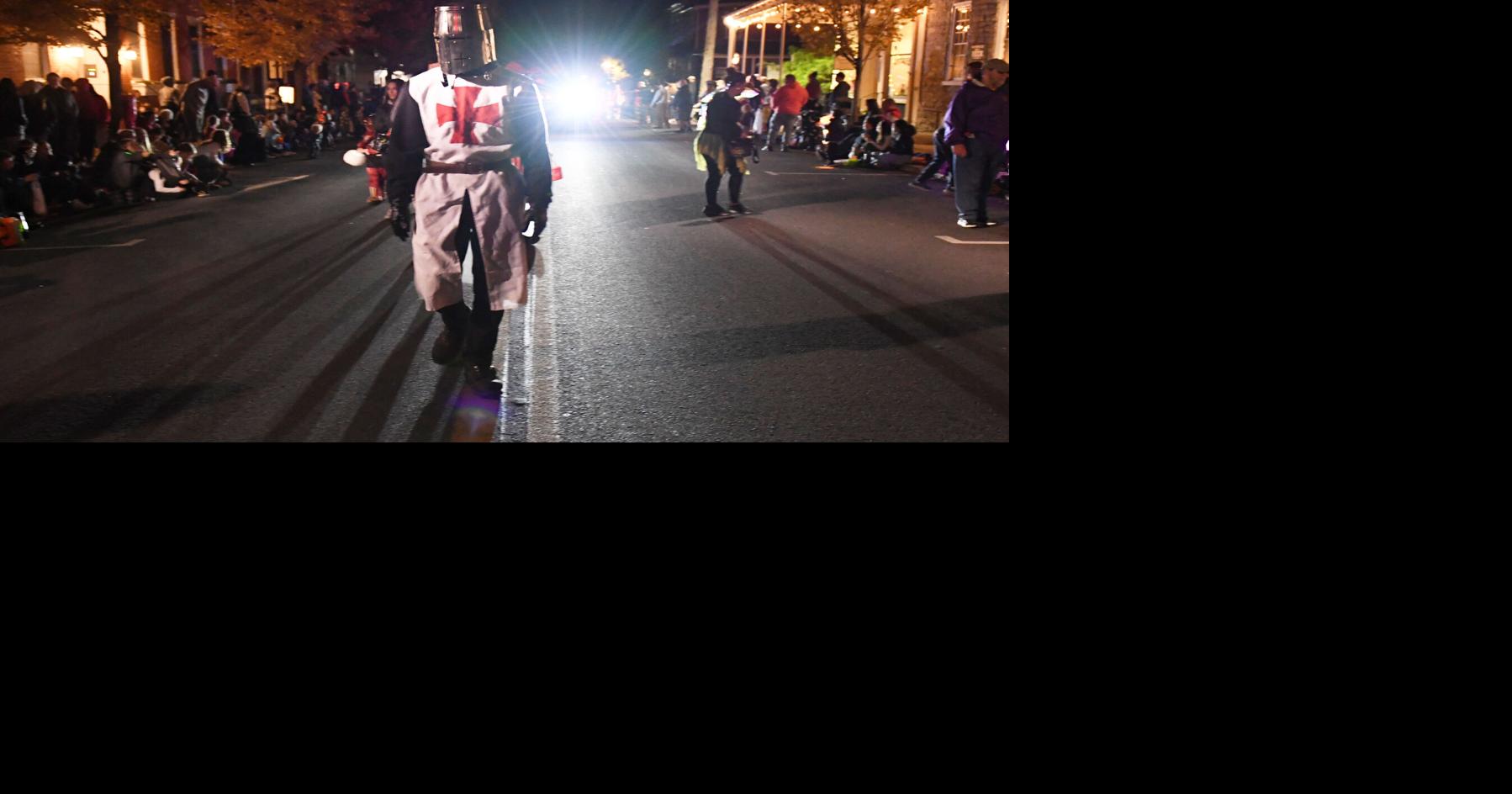 Lititz Knight makes his final hurrah at Lititz Halloween Parade [photos ...