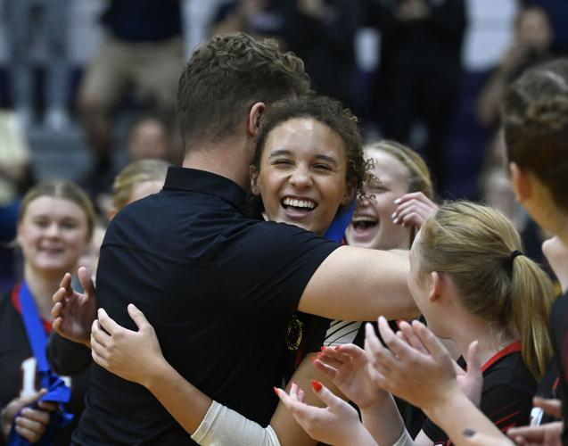 Hempfield vs. Manheim Township - L-L League girls volleyball ...