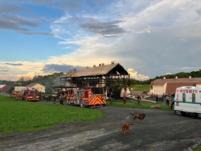Lightning sparked Martic Twp. barn fire, residents say | Local News ...
