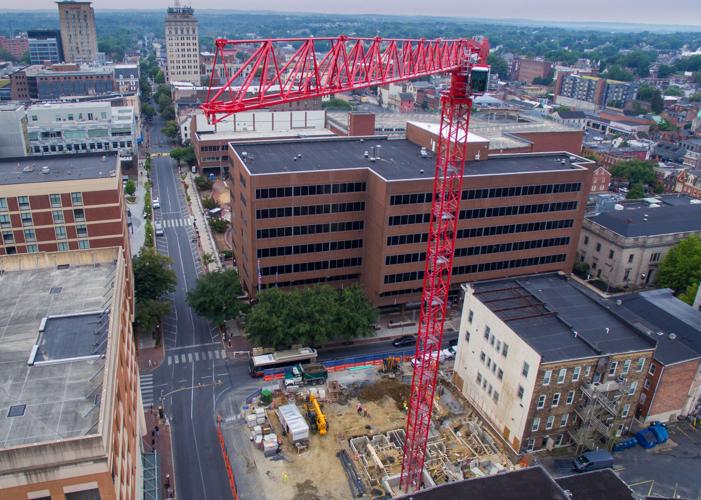 170-foot crane towers over North Queen Street [photos] | Local News ...