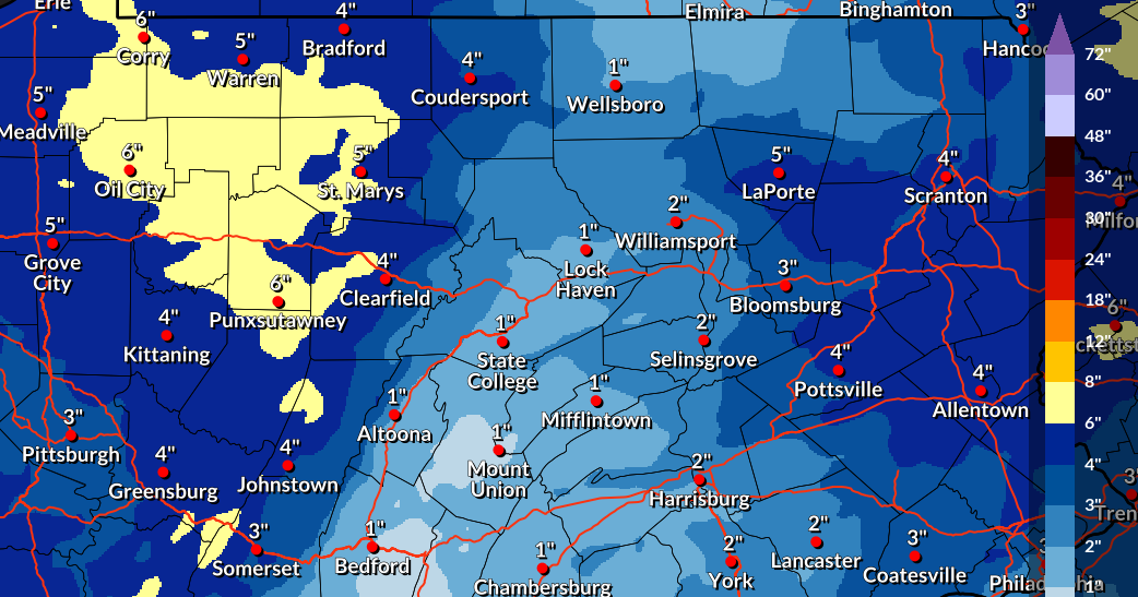 Overnight storm could bring snow to Lancaster County | Local News ...