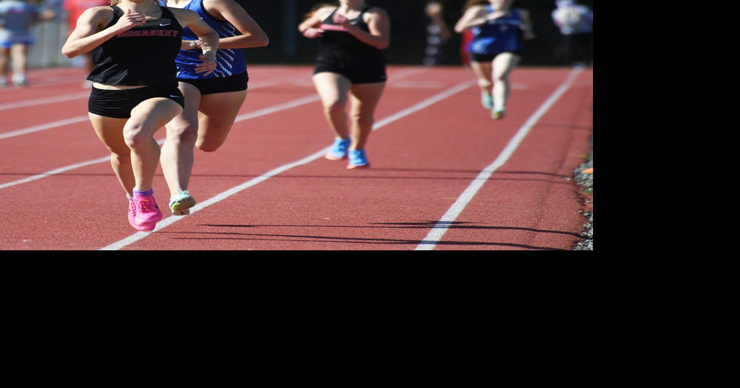 McCaskey track standout Milana Breuninger takes flight in the distance ...
