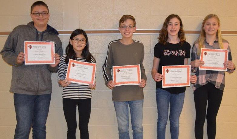 Hempfield middle school Students of the Quarter | News ...