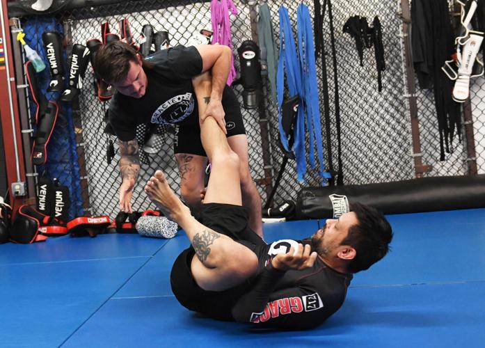 MMA fighter Christian Carr in training for upcoming fight [photos ...