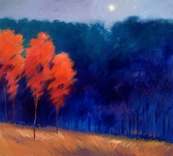 Gregory Blue sets color free to evoke landscapes, moods | Entertainment ...