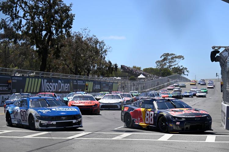 Corey Heim outduels Tyler Reddick for first NASCAR Cup win at inaugural ...