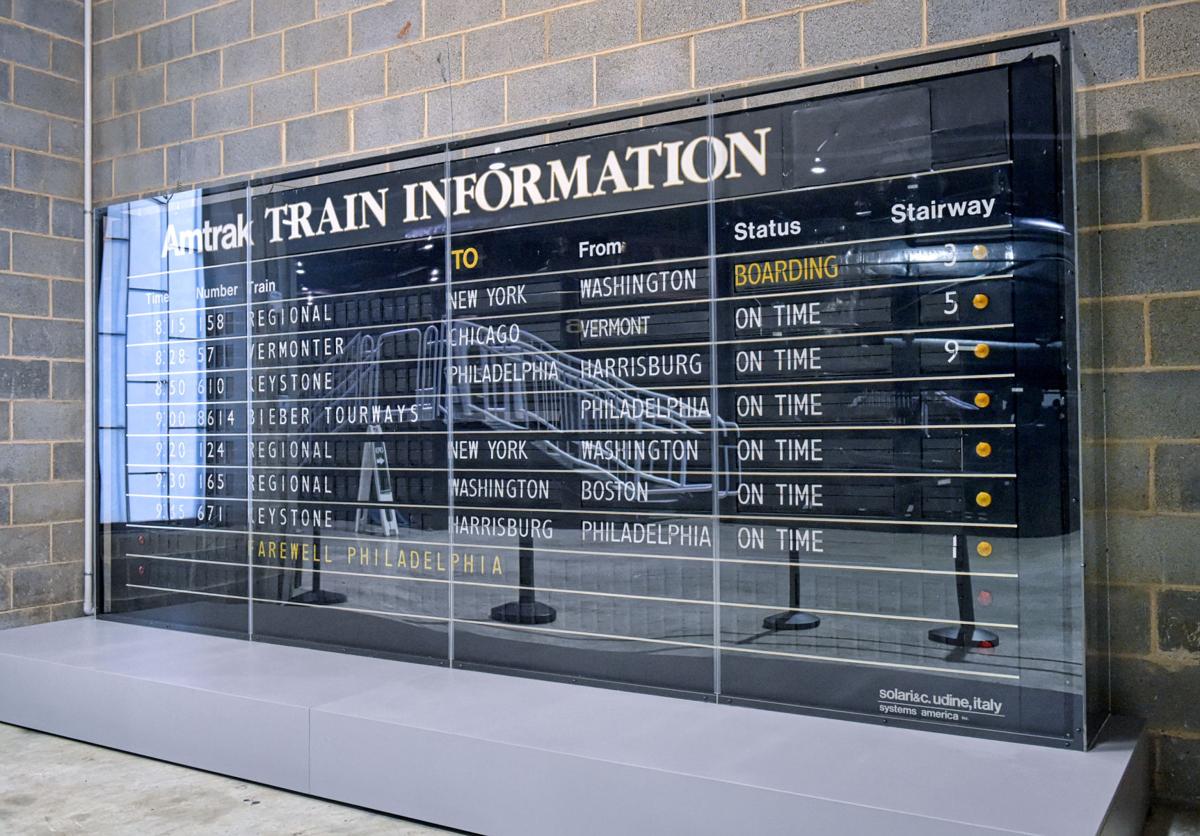 Philly's split-flap board now on display at Strasburg museum | Local ...