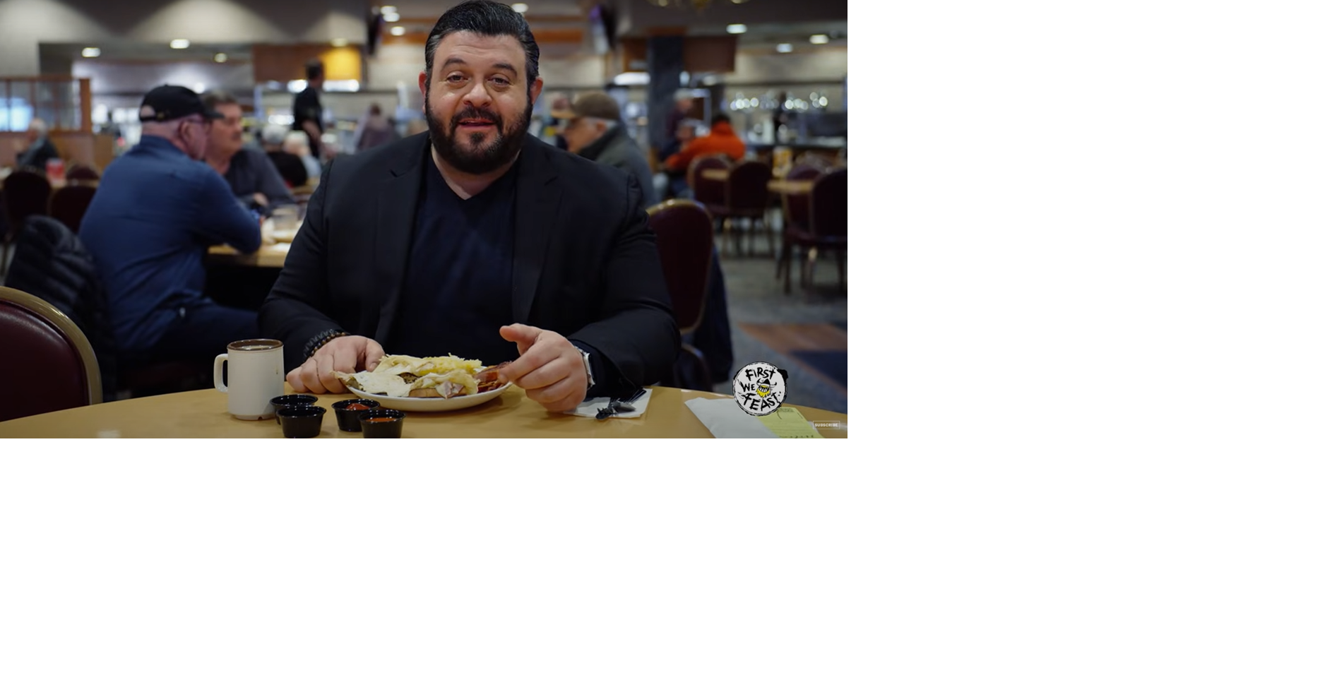 Adam Richman spent all day at Shady Maple Smorgasbord; here's what he ate [video ...