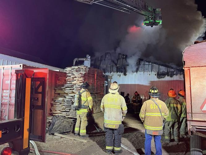 Firefighters from three counties fight early morning barn fire in ...