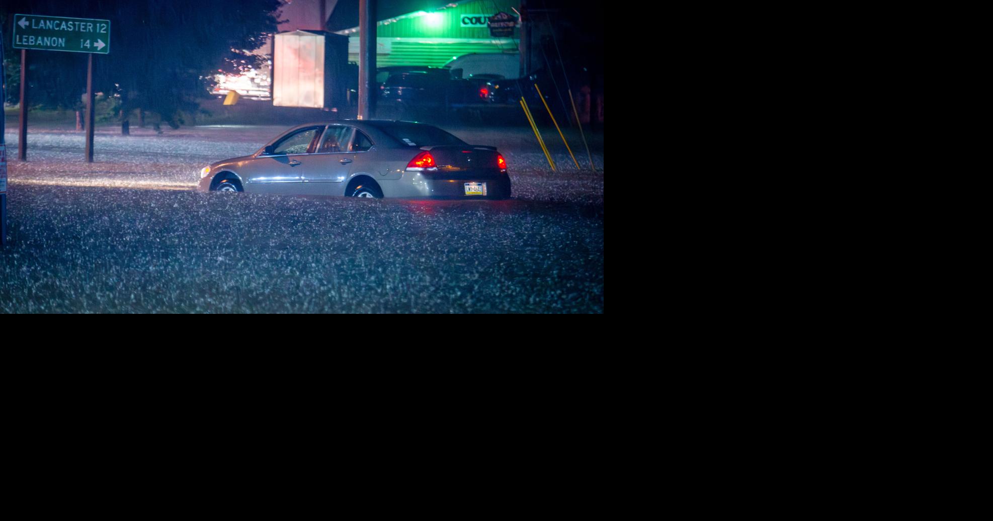 Southern Lancaster County under flash flood warning Tuesday evening ...