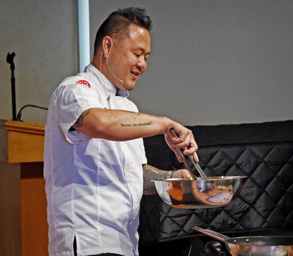 'Chopped', 'Iron Chef' cook Jet Tila visited Luther Acres in Lititz for ...