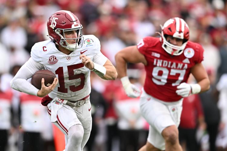 Alabama QB Ty Simpson says a cracked rib sidelined him in 2nd half of ...