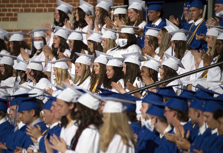Octorara High School graduates walk across the stage Wednesday night ...
