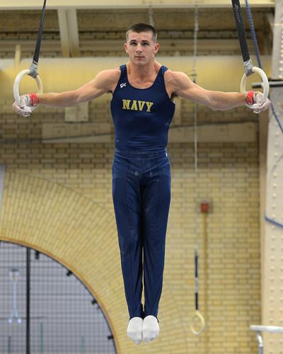 College Scene: Eric Poletti shines in return to Navy gymnastics | Local ...