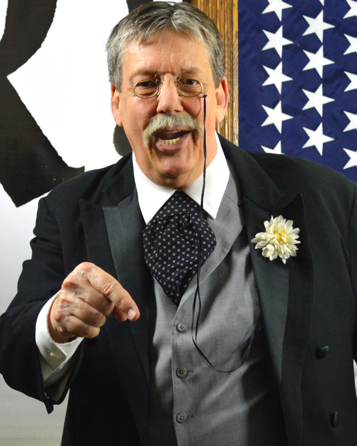 Actor brings one-man show on 'extraordinary' Theodore Roosevelt to Ware ...