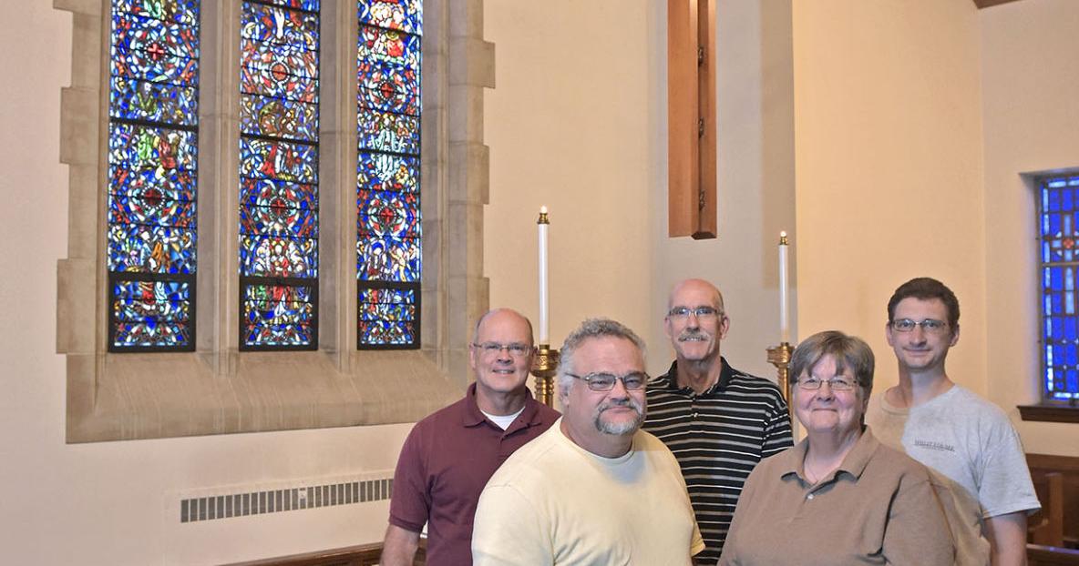 For Redeemer Lutheran Church, fixing the chancel window named ...