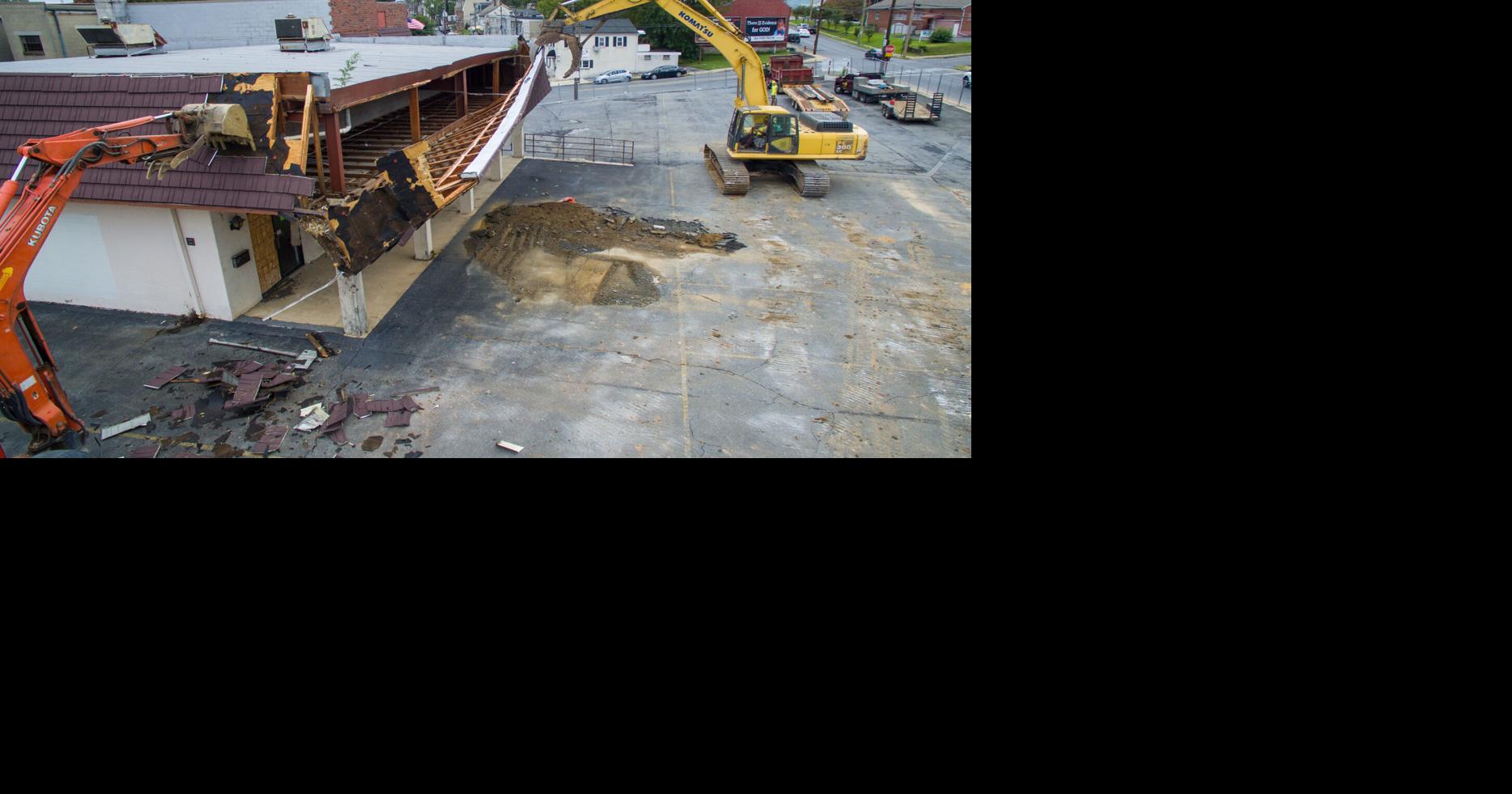 Demolition of former Rebman's store begins [photos, video] | Local News ...