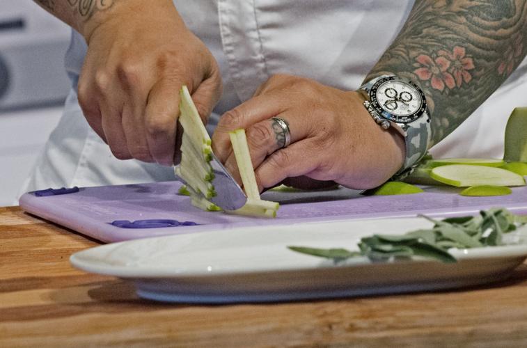 'Chopped', 'Iron Chef' cook Jet Tila visited Luther Acres in Lititz for ...