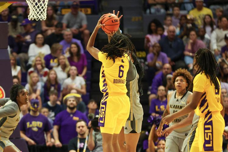Kate Koval scores 23 as LSU dominates Alabama State 109-41 | Basketball ...
