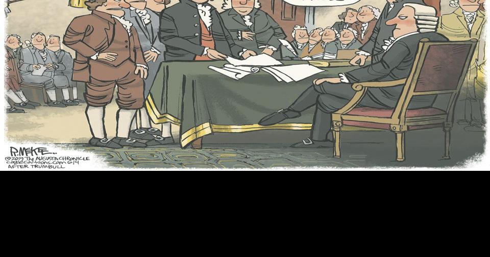 declaration cartoon | | lancasteronline.com