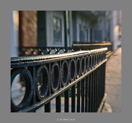 Examples of wrought-iron decoration on Lancaster buildings [photos ...