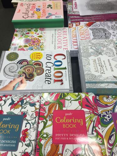 Coloring book night for grownups draws a packed house | Trending ...