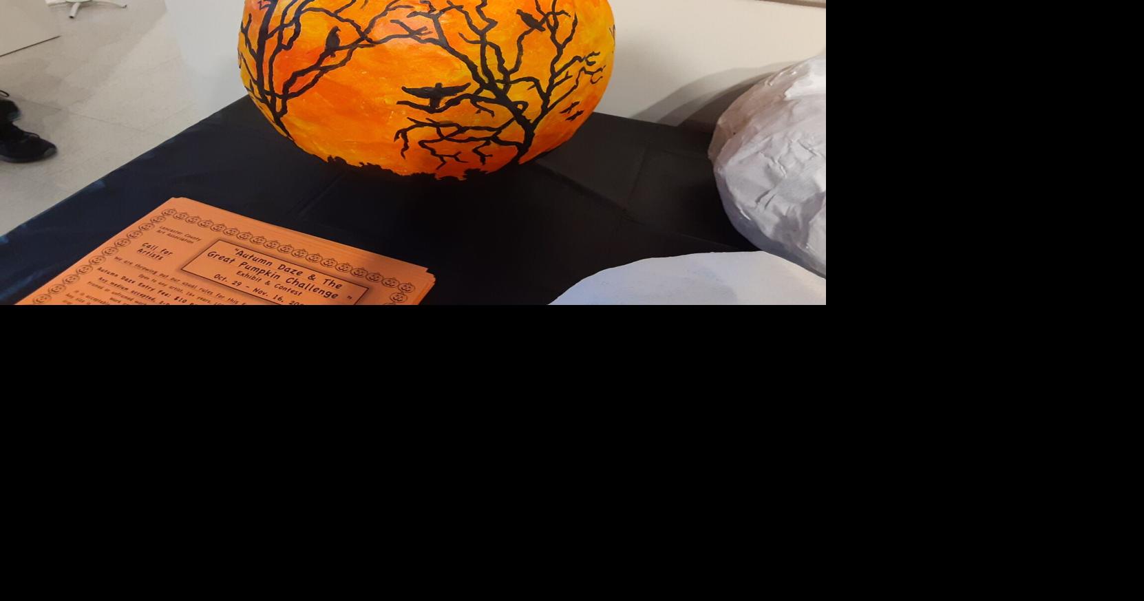 You can enter pumpkin artwork in art association's Great Pumpkin ...
