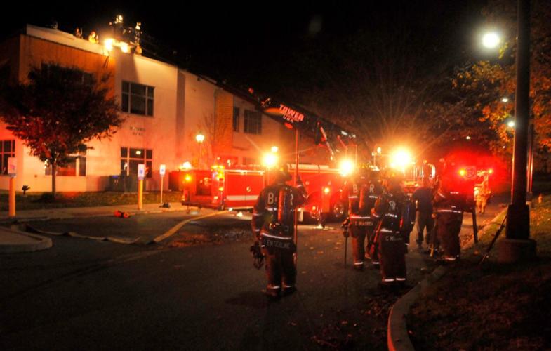 Fire reported on the roof of Millersville University's Stayer Hall ...
