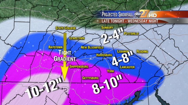 Forecast roundup: How much snow will Lancaster County get? | News ...