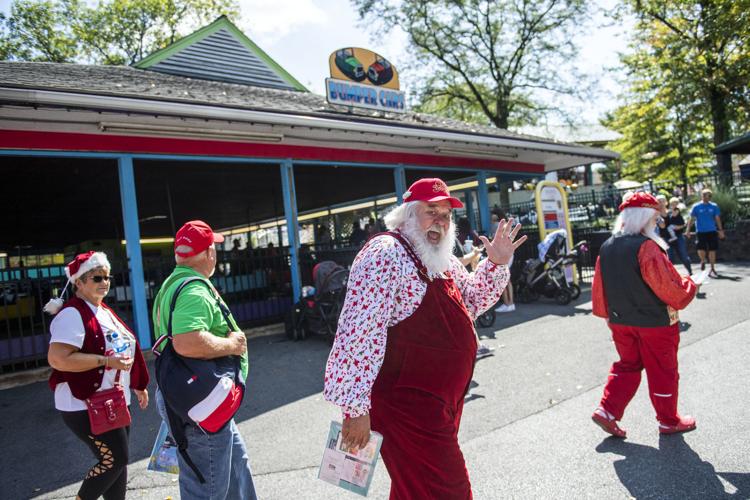 Santas take over Dutch Wonderland during 7th annual Santa Gathering ...