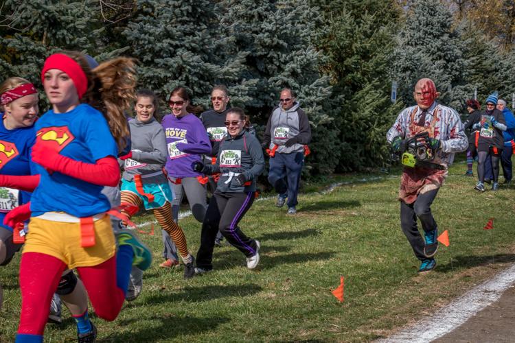 How fast can you run? Field of Screams hosts its annual Zombie Fun Run ...