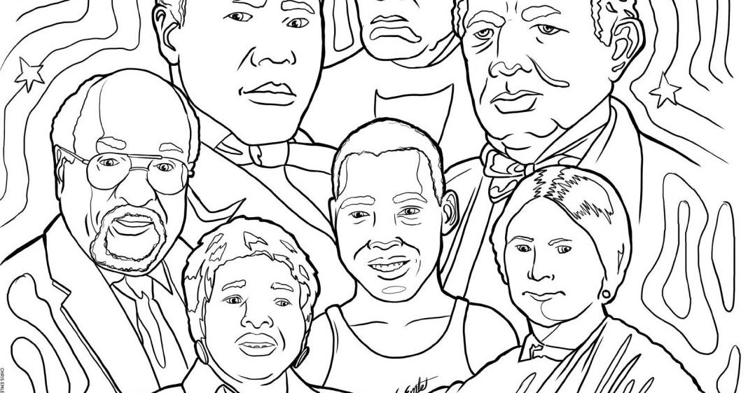 Celebrate Black History Month: Download a coloring page featuring ...