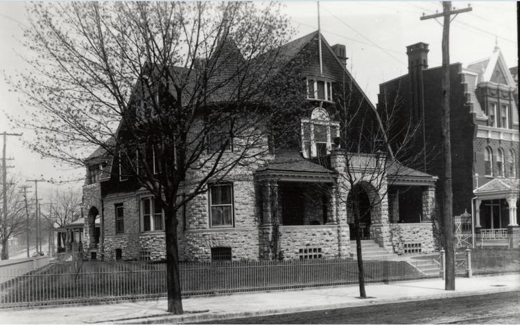 Victorian design style left cedar shingles on walls, roofs around ...