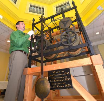 18th century Lancaster clock that kept time for 100+ years goes on ...