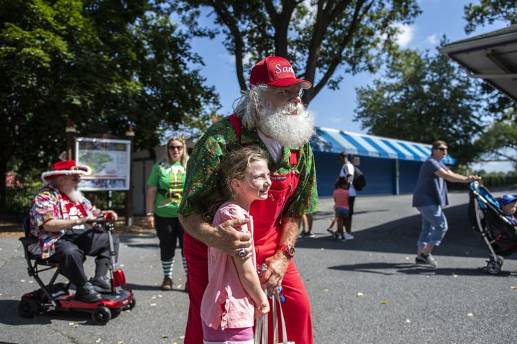 Santas take over Dutch Wonderland during 7th annual Santa Gathering ...